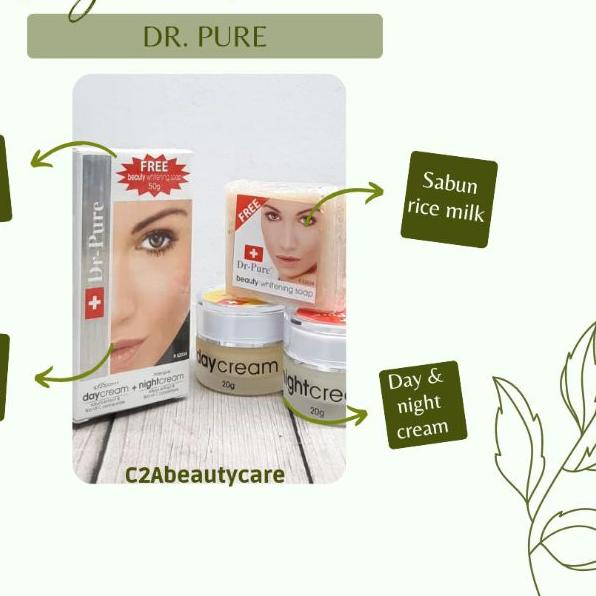 Jual DR PURE SET (paket isi day,night,sabun) | Shopee Indonesia