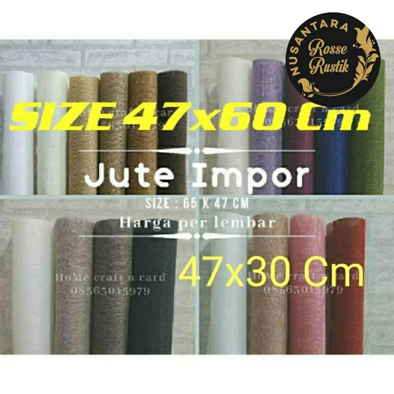 Jual KAIN GONI JUTE KOREA | Shopee Indonesia