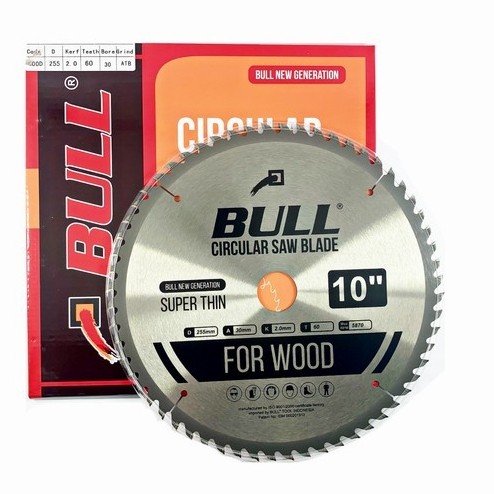 Jual WM Bull circular saw blade super thin 10x60Tx2.0mmx30mm BLCS10-060 ...