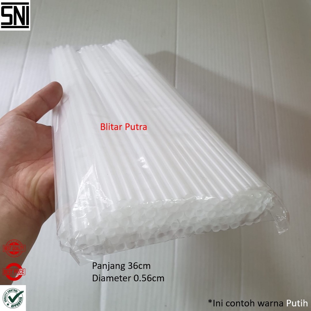 Jual Putih - 100 pcs stick only / stik tanpa cup tongkat penyangga ...