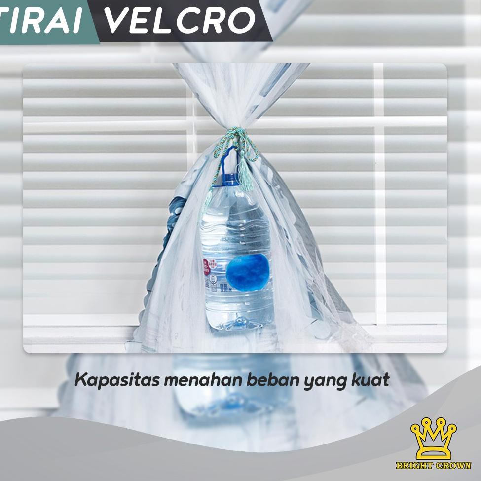 Jual Bright Crown Tirai Gorden Magic Vro Tirai Hordeng Tanpa Paku ...