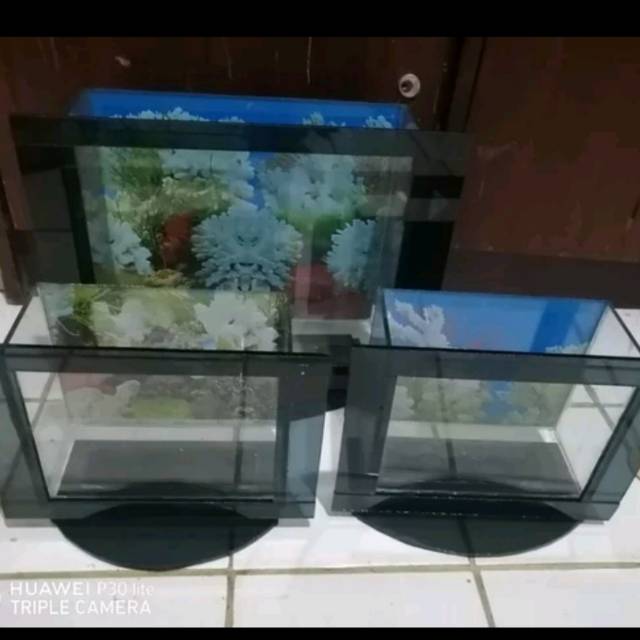 Jual Aquarium Mini TV LCD Fishtank aquascape akuarium ikan model TV ...