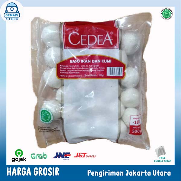 Jual CEDEA BASO IKAN DAN CUMI 500 GRAM | Shopee Indonesia