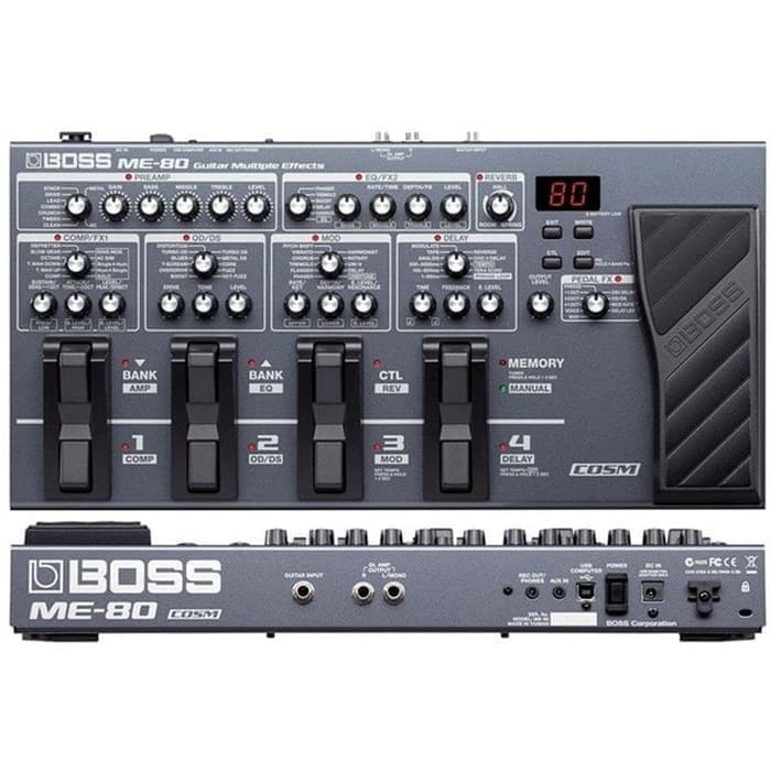 Jual Boss ME80 - ME 80 - ME-80 Guitar Multi-Effects Pedal ORIGINAL ...