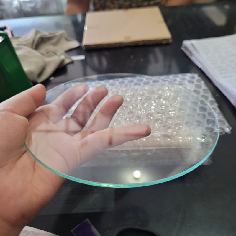 Jual Kaca Bundar | Kaca transparan | Kaca bening bulat | kaca bulat ...