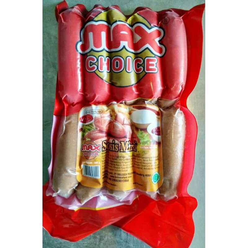 Jual SOSIS MAX CHOICE 500 GR | Shopee Indonesia