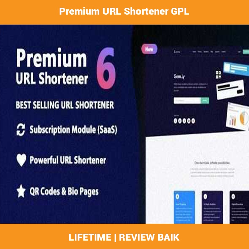 Jual Premium URL Shortener Plugin Wordpress – Link Shortener, Bio Pages & QR Codes | Shopee ...