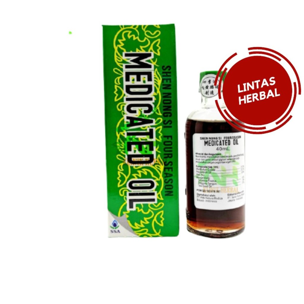 Jual Four Season Medicated Oil | Minyak Gosok | Minyak Balur | Isi 12ml ...