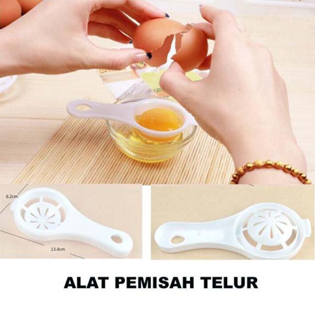 Jual N0395 Alat Pemisah Putih Kuning Telur Egg Separator Sederhana ...