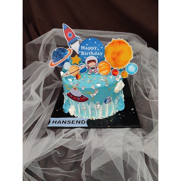 Jual Topper kue karakter astronot / astraunot / angkasa | Shopee Indonesia