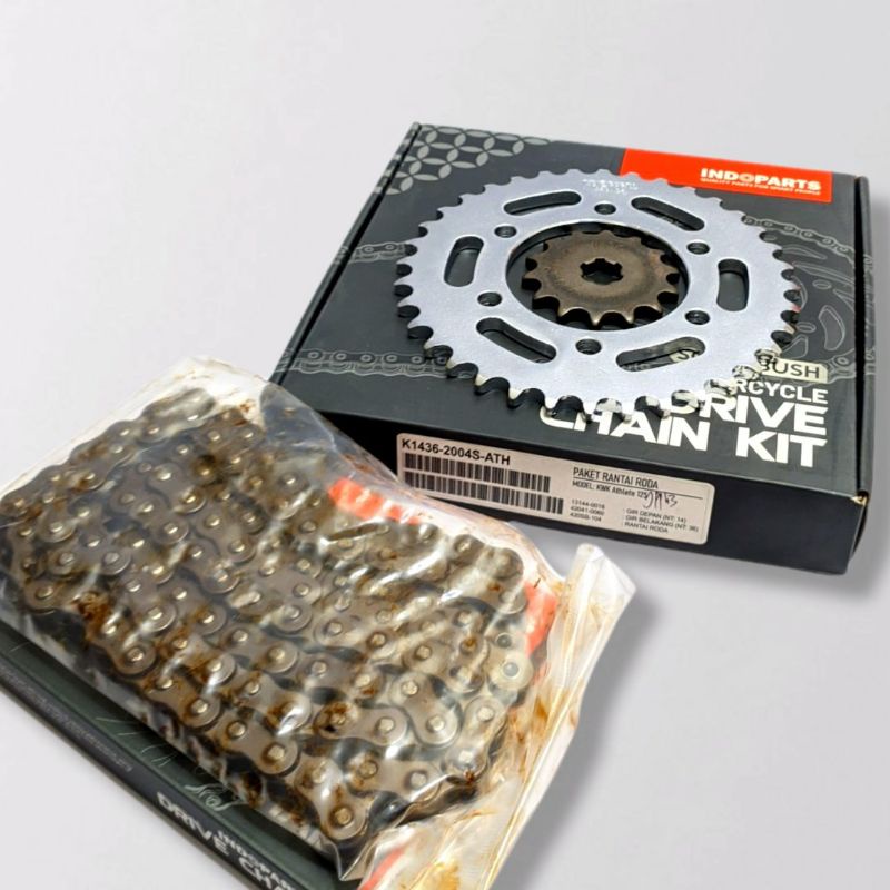 Jual Gear set Indoparts Kawasaki Athlete 125 | Shopee Indonesia
