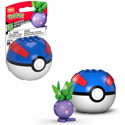 Jual Mega Construx Blocks Pokemon Poke Ball Bricks Authentic Mattel ...