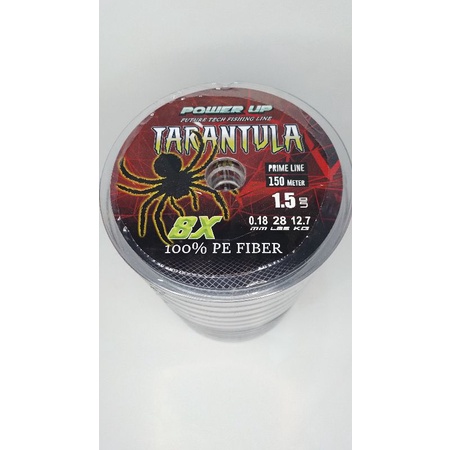 Jual Tali Pe Tarantula X8 150 meter 100% Pe Fiber | Shopee Indonesia