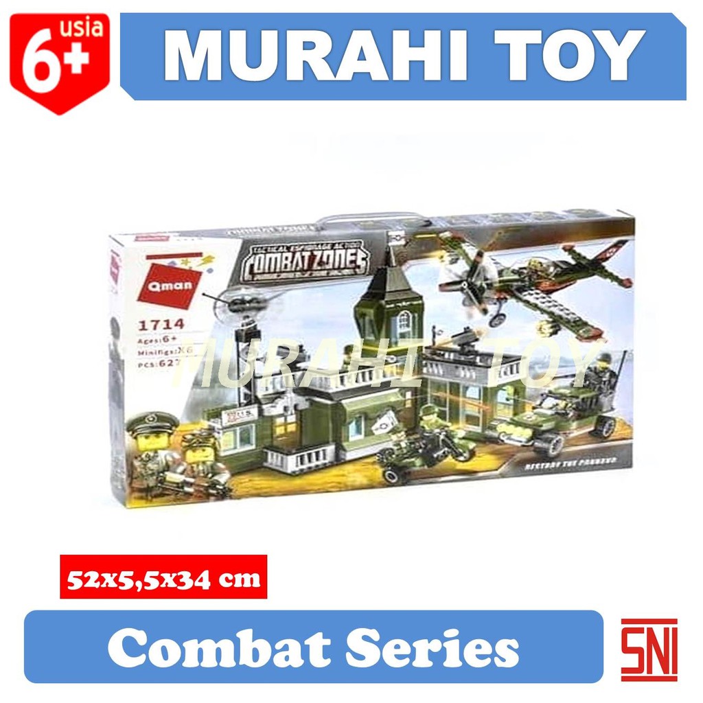 Jual Qman Lego Qman Combat Series Zones / 1714Bx GPT30BB | Shopee Indonesia