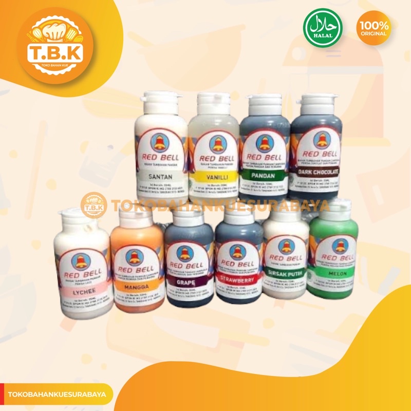 Jual Essence Red Bell / Pasta Perisa Makanan Aneka Pilihan Rasa / Toko ...