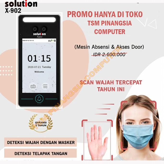Jual Solution X902 / X 902 Fingerprint - Mesin Absensi Sidik Jari Dan Wajah | Shopee Indonesia