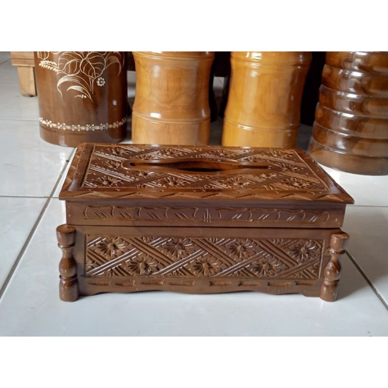 Jual Kotak tisu kayu jati / tempat tisu kayu jati ukir | Shopee Indonesia Jual Kotak tisu kayu jati / tempat tisu kayu jati ukir | Shopee Indonesia