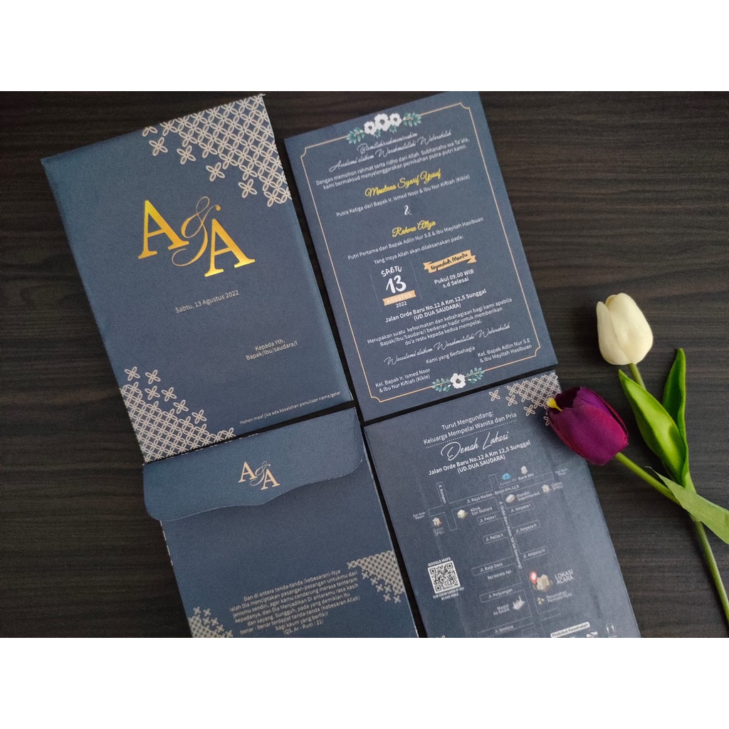 Jual Undangan Hard Cover Simple | Shopee Indonesia
