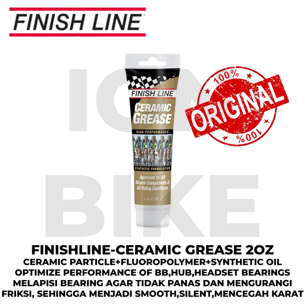 Jual Ceramic Grease Finish Line 2Oz 60g Gemuk Paslin Stampede Sepeda ...