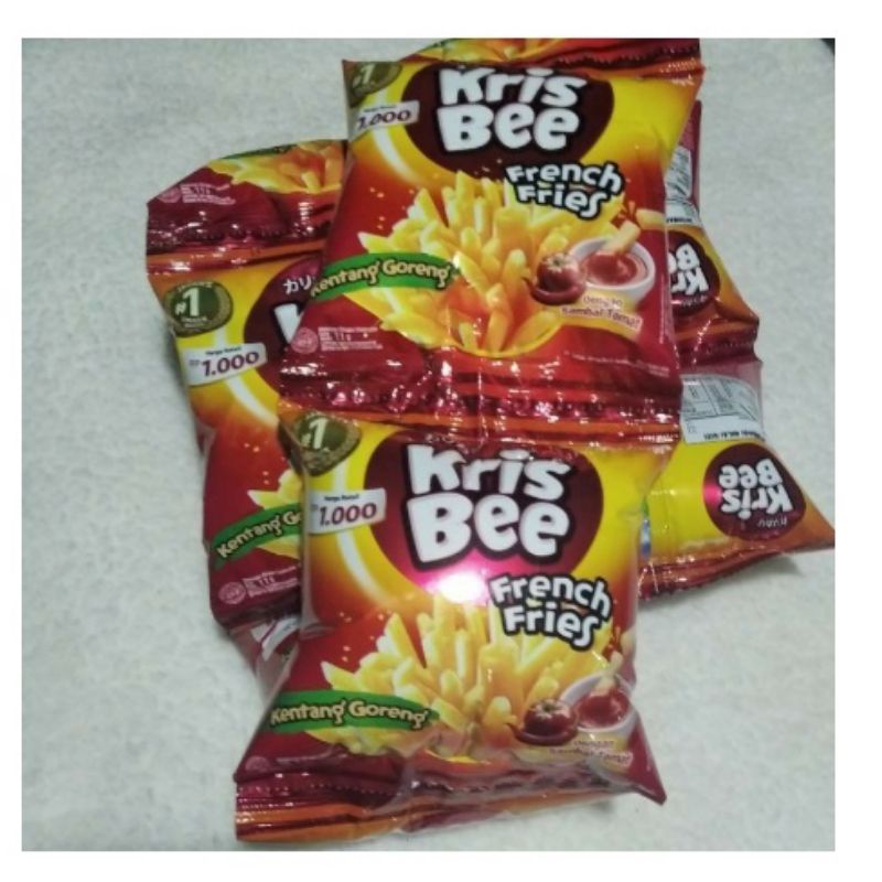 Jual KRIS BEE FRENCH FRIES 9GR X 10PCS | Shopee Indonesia