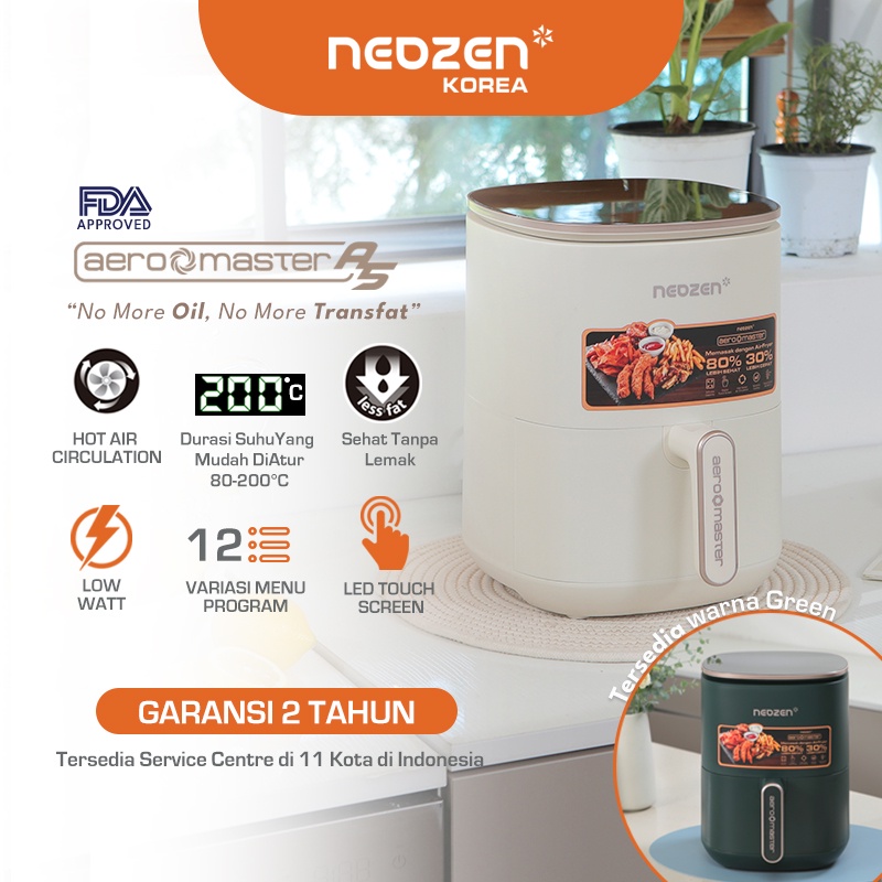 Jual Airfryer Aeromaster A5- Neozen | Shopee Indonesia