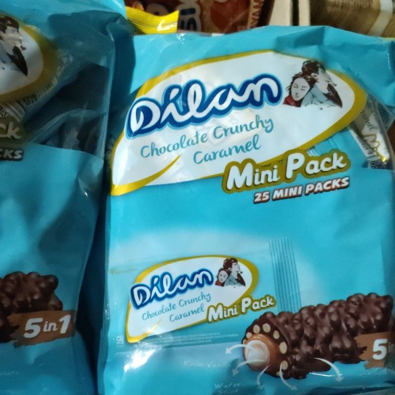 Jual dilan chocolate crunchy caramel mini pack | Shopee Indonesia