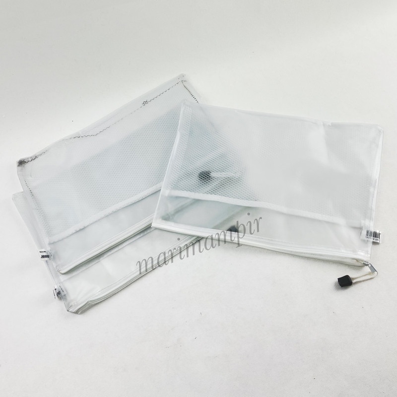 Jual MAP ZIPPER RESLETING BUKU / DOKUMEN TEBAL A4 23 X 33 CM ( 12 PCS ...
