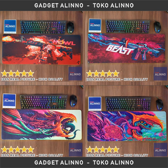 Jual MOUSEPAD GAMING EXTENDED PANJANG LEBAR BESAR XL SKIN CSGO ...