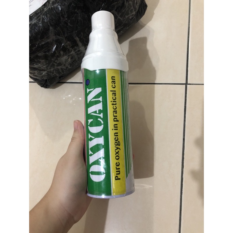 Jual Oxycan Oksigen Tabung Oxygen Portable Can 500cc oksigen portable ...
