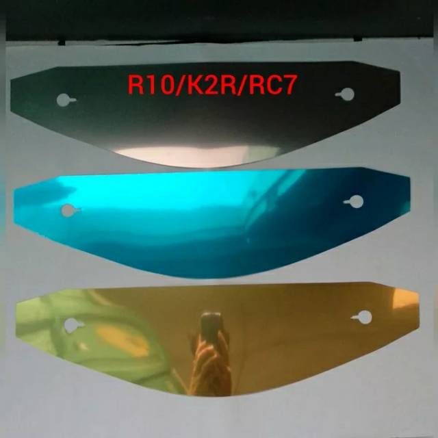 Jual Tear off iridium premium buat helm KYT full face rc7 r10 k2r v2 ...