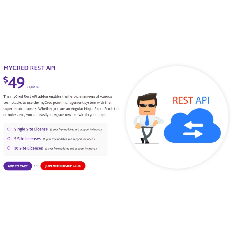 Jual myCred Rest API - GPL | Shopee Indonesia