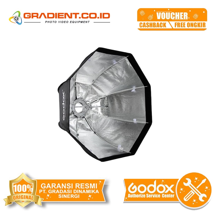 Jual Godox SB-UBW95 Softbox Umbrella Frame with Grid Bowens Mount Octa | Shopee Indonesia