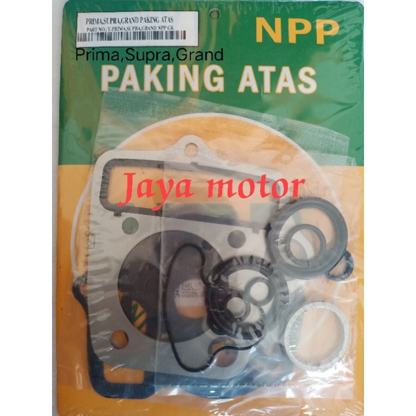 Jual Paking gasket top set Prima supra grand win Npp | Shopee Indonesia