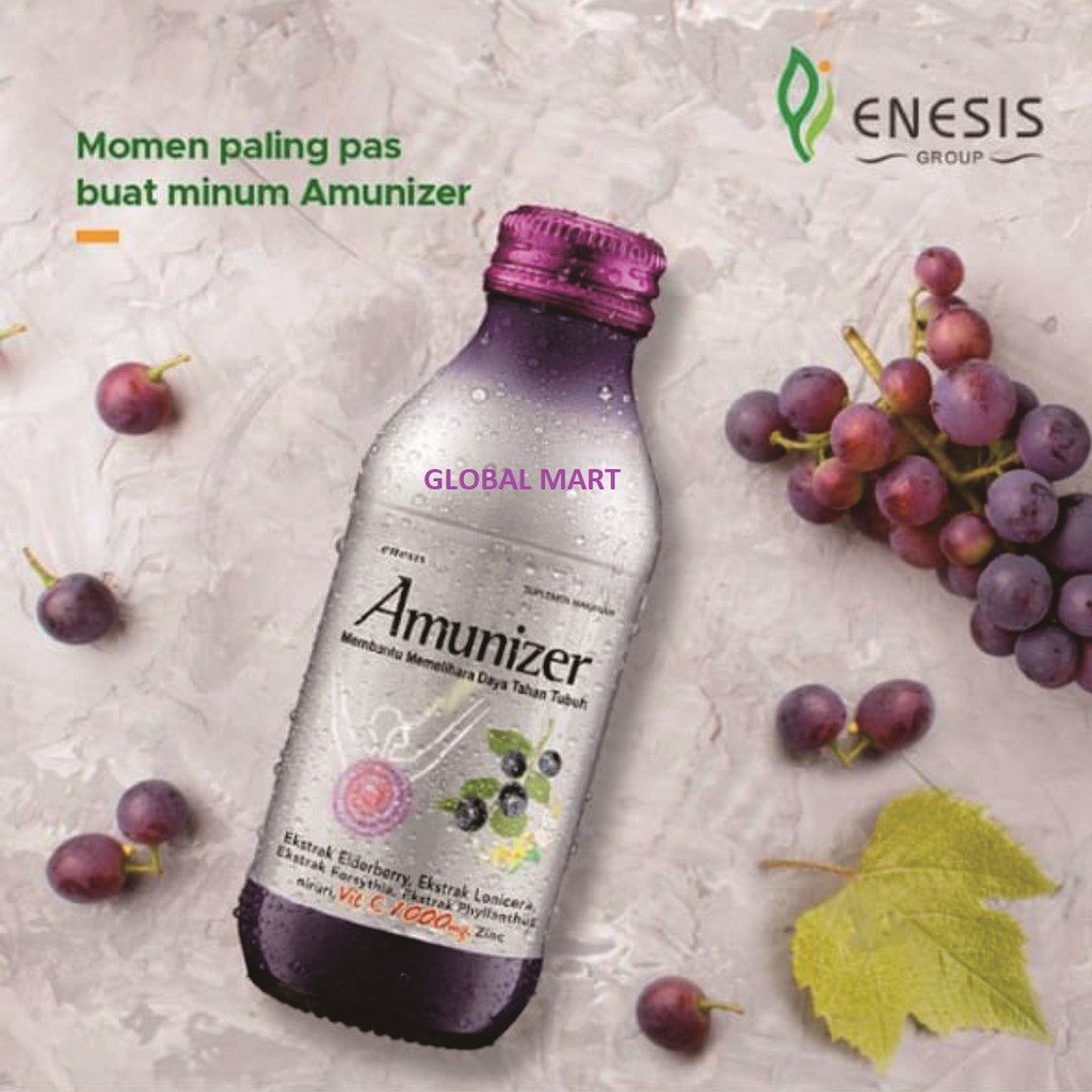 Jual Amunizer Vit C + Zinc 1000Mg Rasa Anggur 140 ML | Minuman Vitamin ...