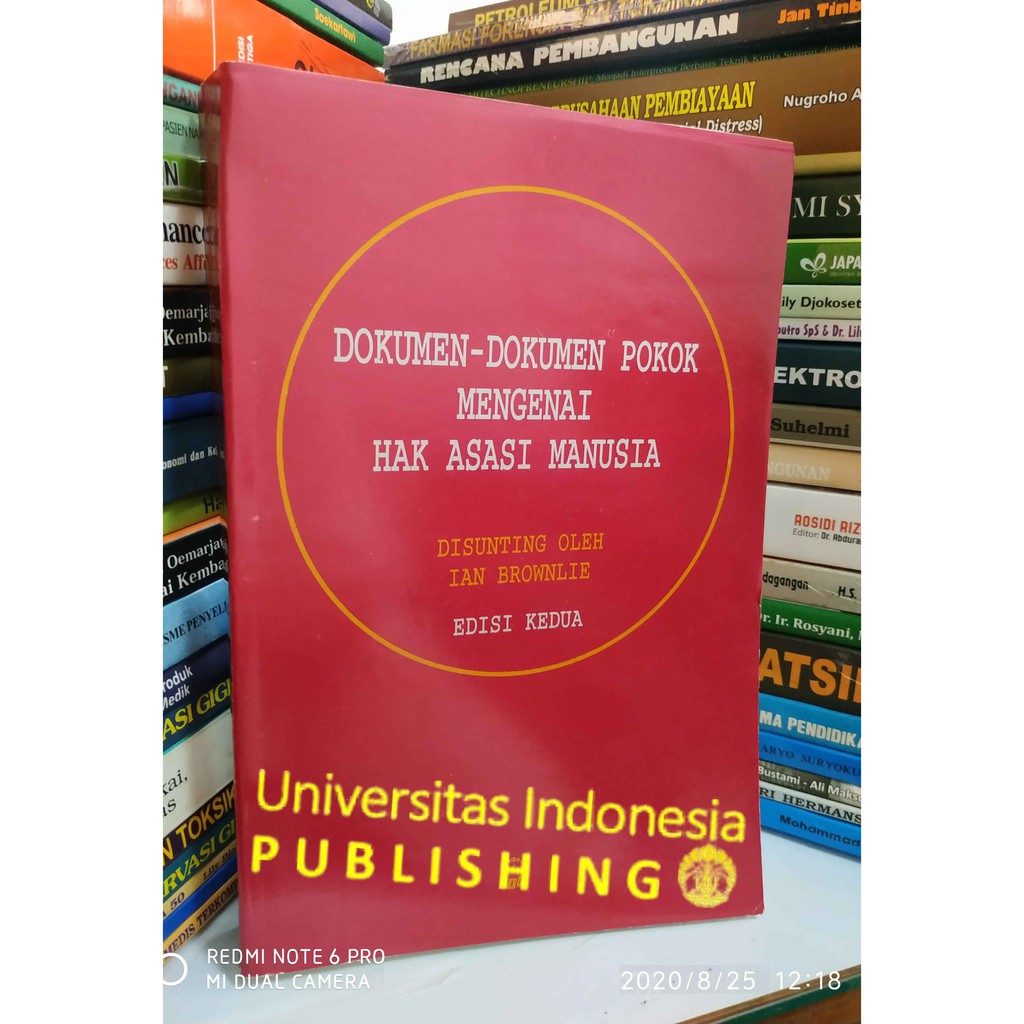 Jual Dokumen-Dokumen Pokok Mengenai Hak Asasi Manusia Edisi Kedua | Shopee Indonesia