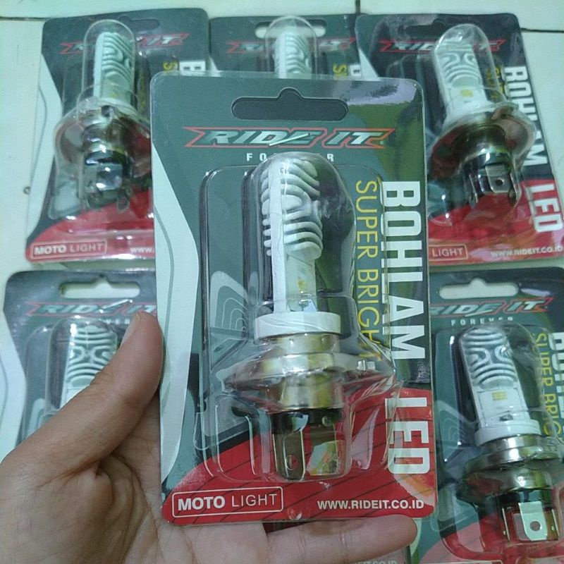 Jual [ORIGINAL] LAMPU HEADLIGHT LED H4 | Shopee Indonesia
