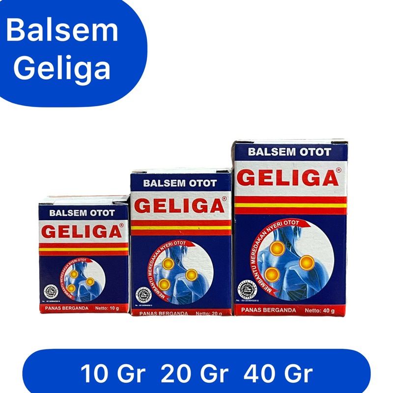 Jual BALSEM OTOT GELIGA 10 GR / 20 GR / 40 GR | Shopee Indonesia