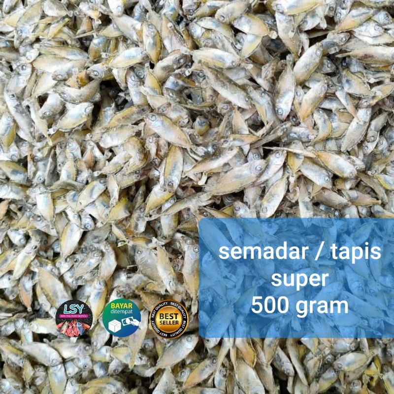 Jual ikan asin semadar / tapis super 500gram | Shopee Indonesia