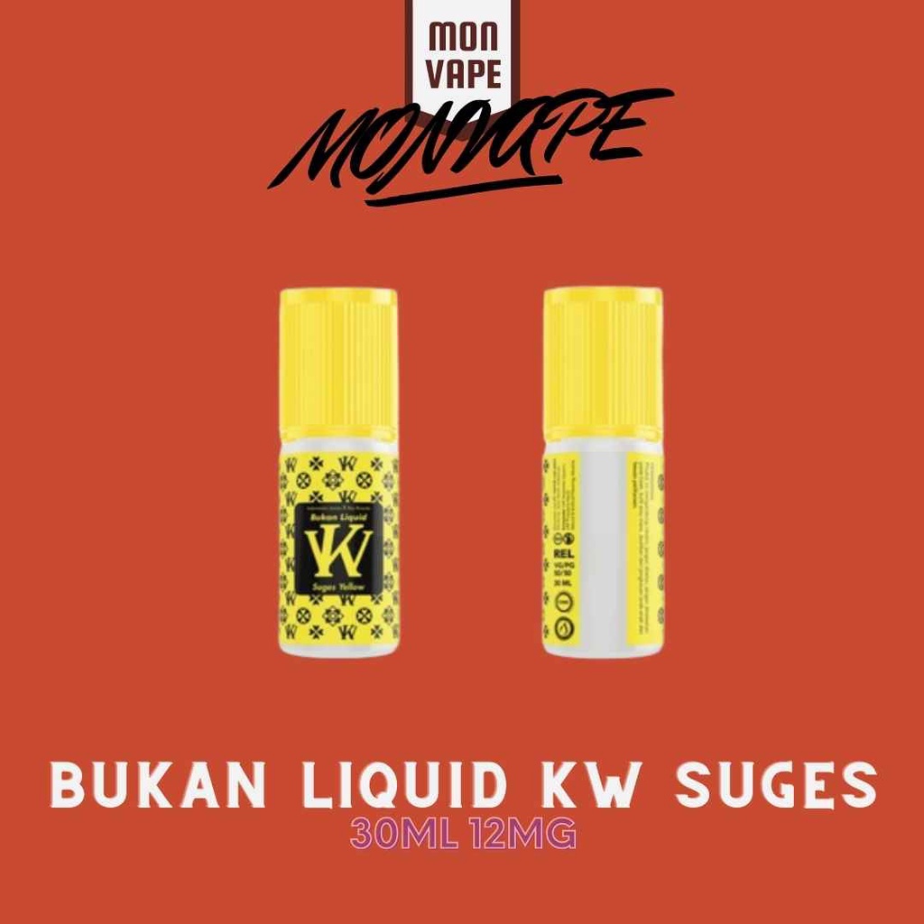 Jual BUKAN LIQUID KW SUGES YELLOW PODS FRIENDLY 30ML BY INDONESIAN ...