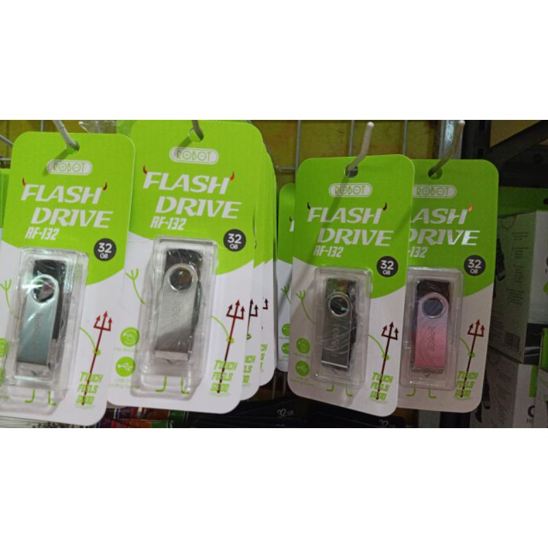 Jual Flashdisk ROBOT RF-132 32GB FLASH DRIVE | Shopee Indonesia