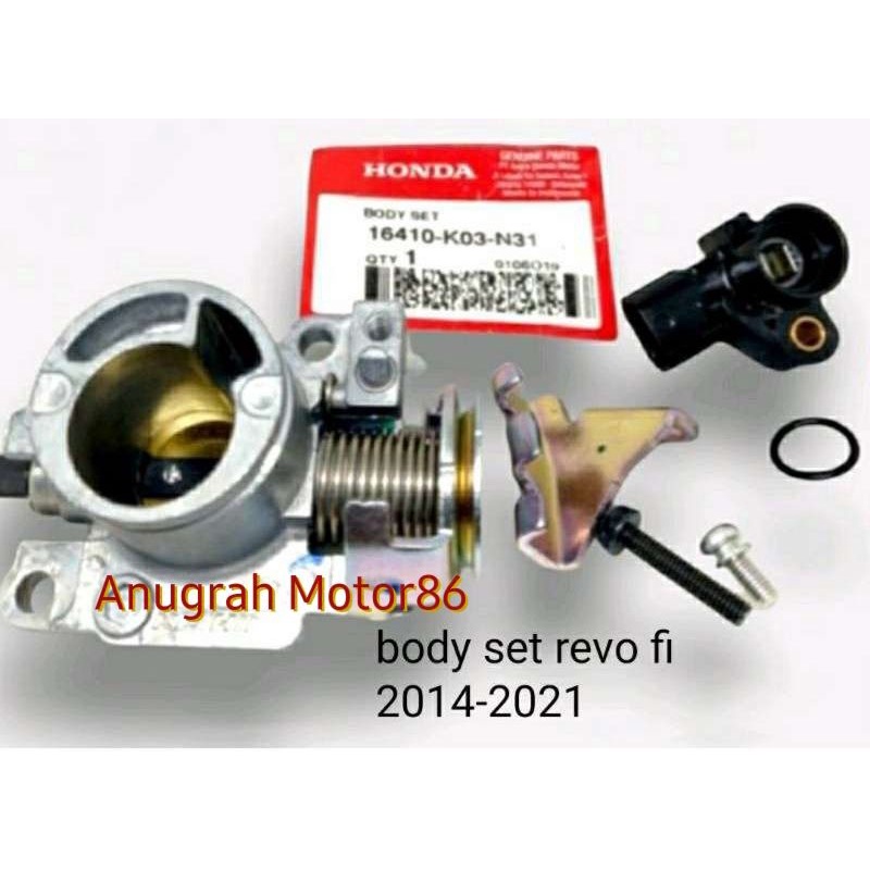 Jual 16410-K03-N31 Body Set Throttle Body Set Sensor Tps Revo 110 Fi ...