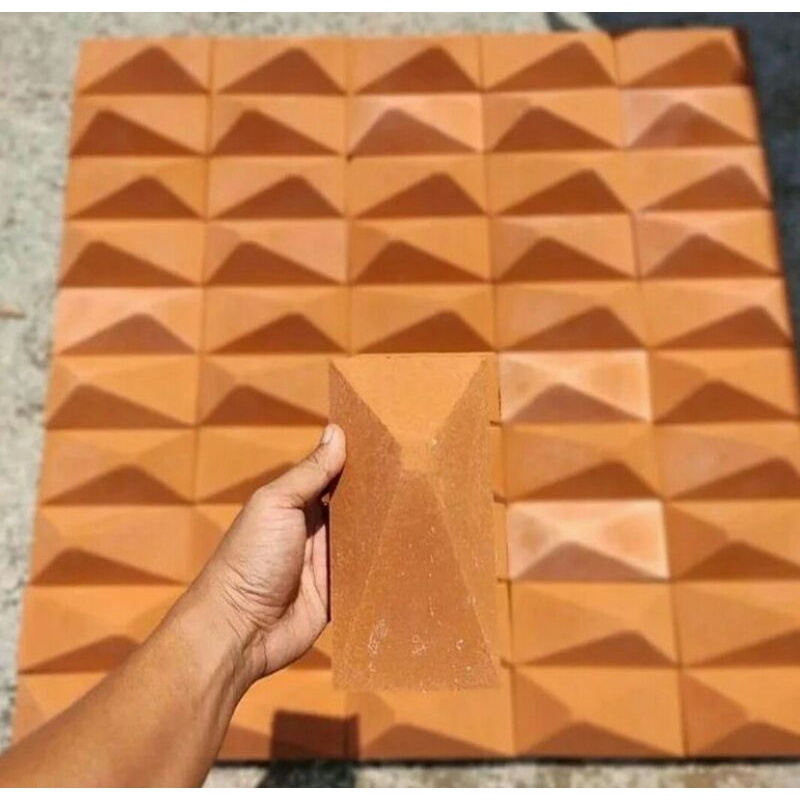 Jual Bata Tempel 3D Wall Panel Dinding 3D Motif Kombinasi | Shopee Indonesia