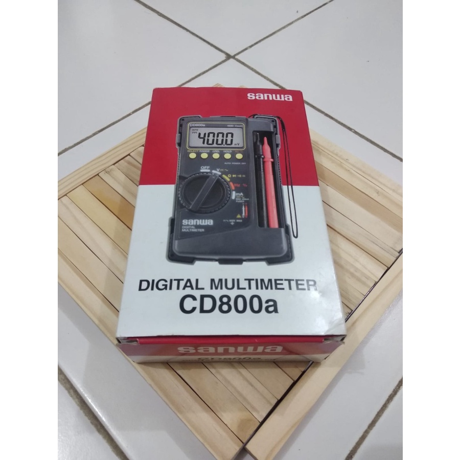 Jual Multimeter Digital SANWA CD800A / CD 800 A | Shopee Indonesia