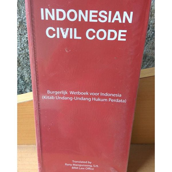 Jual Indonesian Civil Code - Kitab Undang-Undang Perdata | Shopee Indonesia