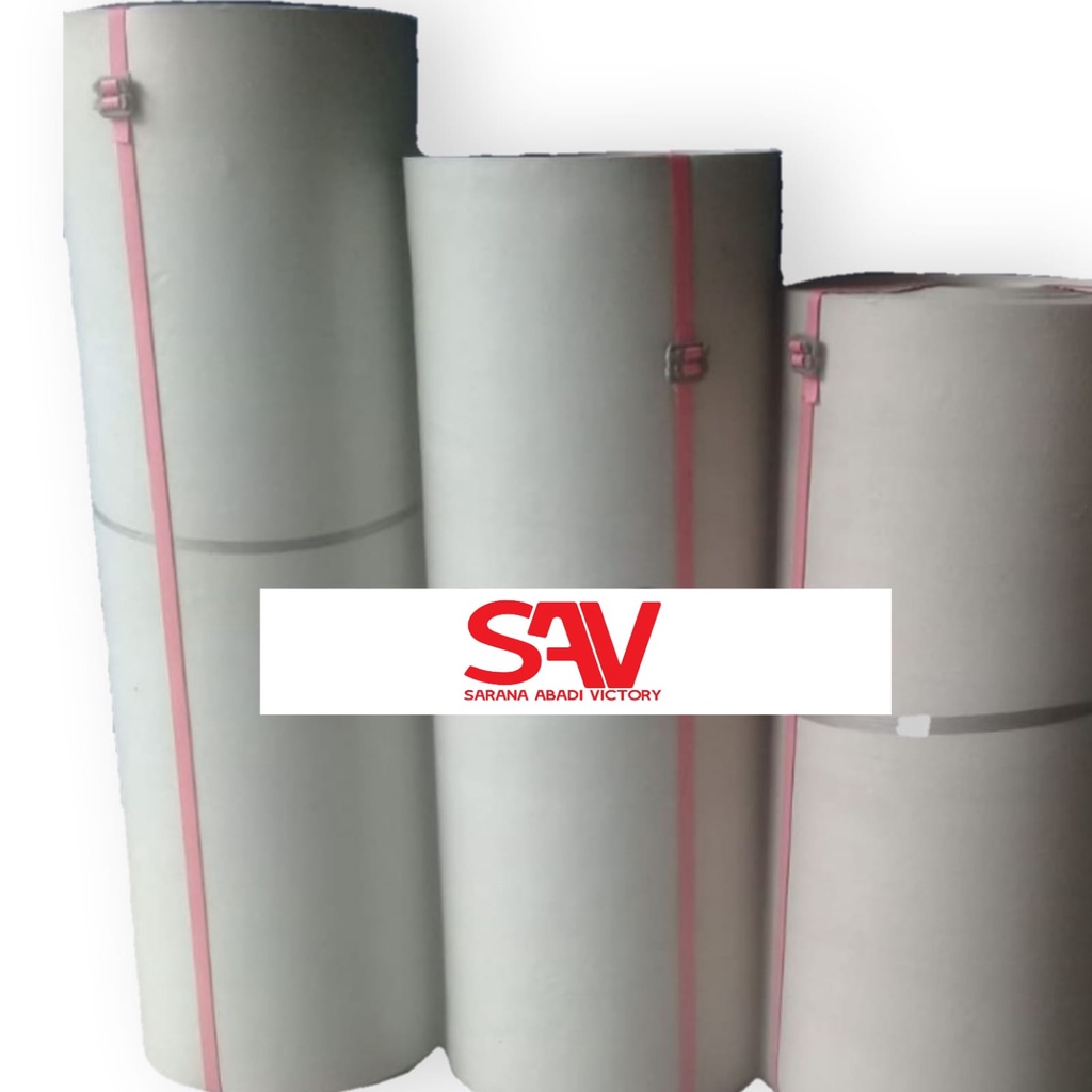 Jual Talang karet PVC PUTIH / Talang karpet PVC putih 90cm panjang 50m ...