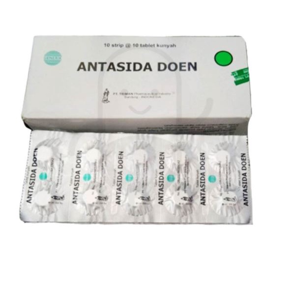 Jual Antasida Doen 1trip/10 Tablet obat sakit maag | Shopee Indonesia