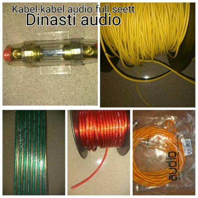 Jual Kabel-Kabel Audio Mobil full set | Shopee Indonesia
