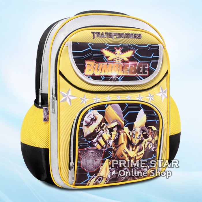 Jual TAS RANSEL SEKOLAH ANAK SD BACKPACK TRANSFORMERS BUMBLEBEE 16-01 | Shopee Indonesia