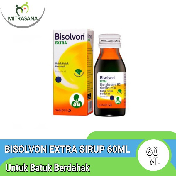 Jual Bisolvon Ekstra Sirup 60ML - UNTUK MEREDAKAN GEJALA BATUK BERDAHAK ...
