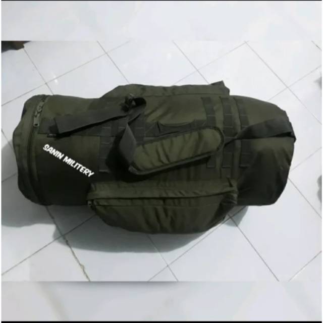 Jual Tas pulsak jatah TNI original duffle bag I Tas barang TNI I Tas ...